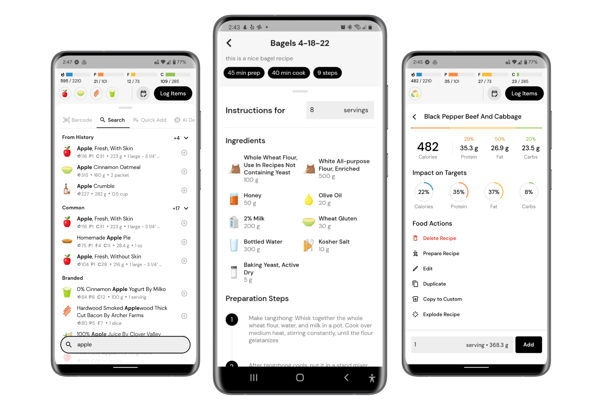 The new food logger experience is now live - MacroFactor